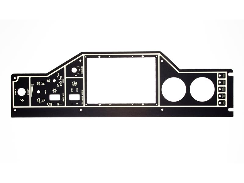 Control Panel Overlays | Metalphoto® Control Panel | U.S> Nameplate Co.