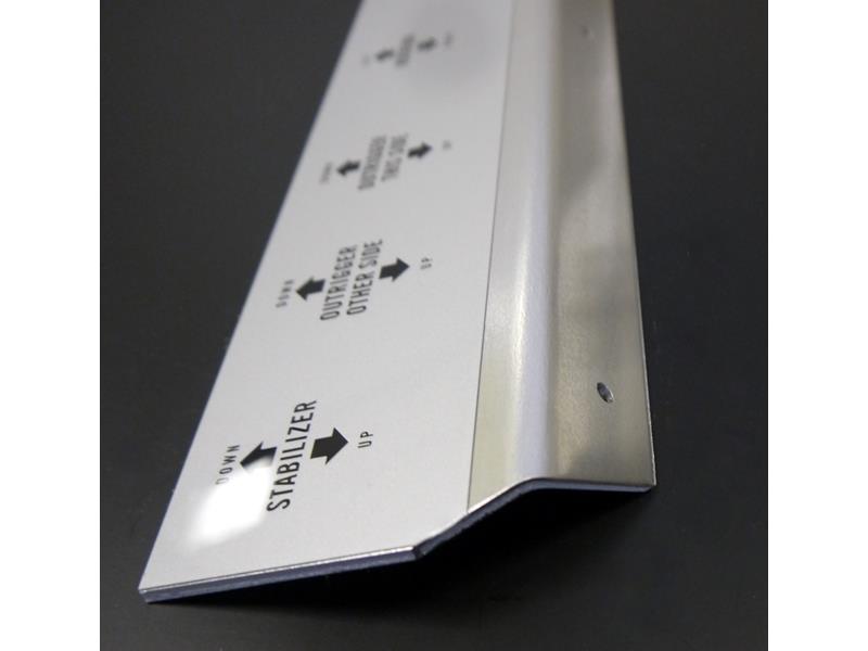 Control Panel Overlays | Metalphoto® Control Panel | U.S> Nameplate Co.